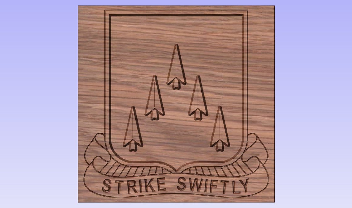 US Army 70th Armor Regiment Unit Crest Vector Files Dxf Eps | Etsy