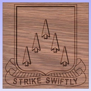 US Army 70th Armor Regiment Unit Crest Vector Files, Dxf Eps Svg Ai Crv ...