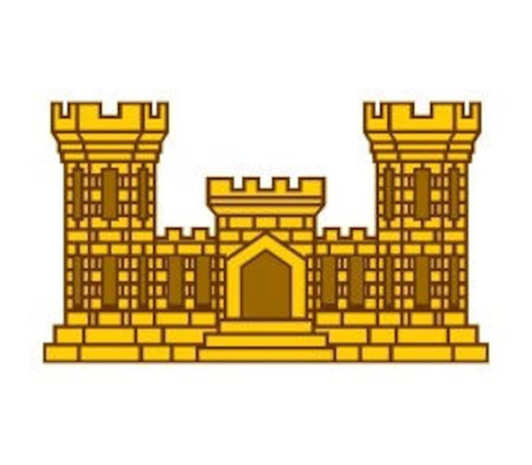 US Army Engineer Branch Insignia Vector Files, Dxf Eps Svg Ai Crv - Etsy