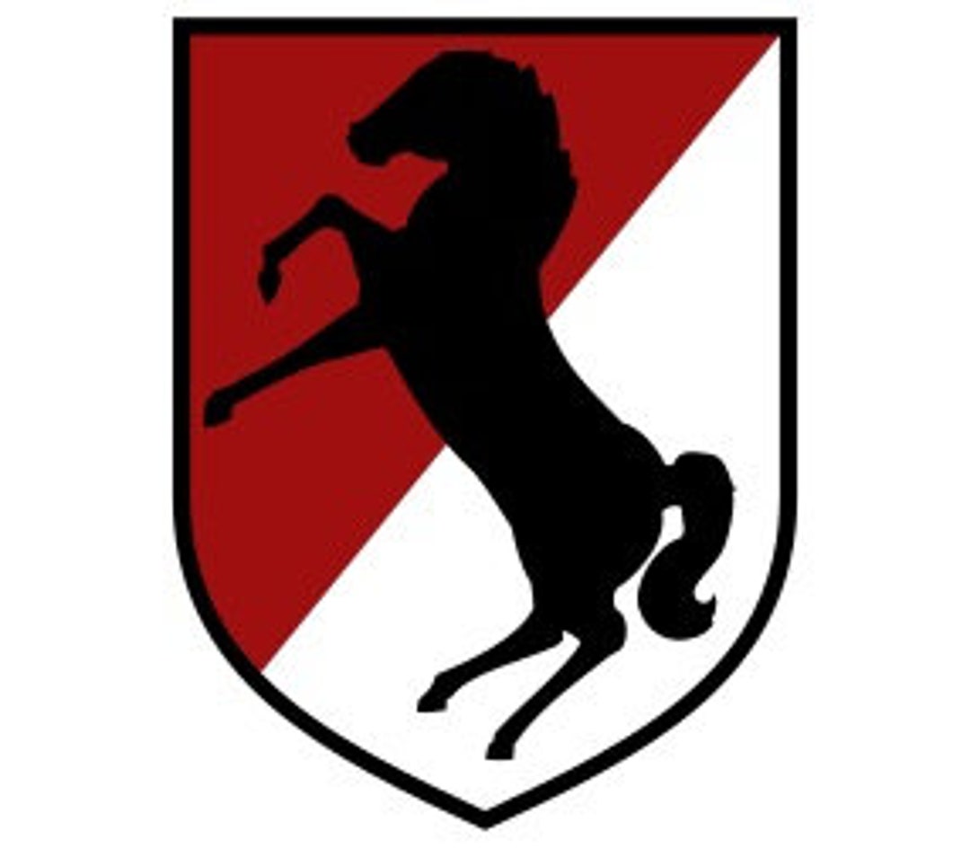 US Army 11th Armored Cavalry Regiment Patch Vector Files, Dxf Eps Svg ...
