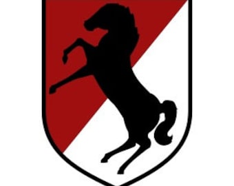 US Army 2nd Cavalry Regiment Patch Vector Files Dxf Eps Svg | Etsy
