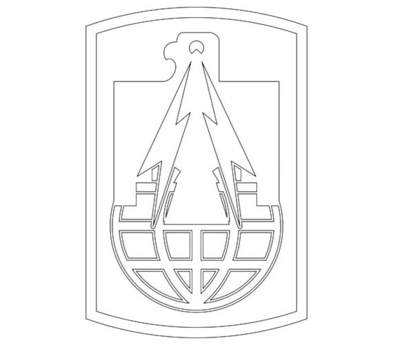 US Army 11th Signal Brigade Patch Vector Files, Dxf Eps Svg Ai Crv - Etsy