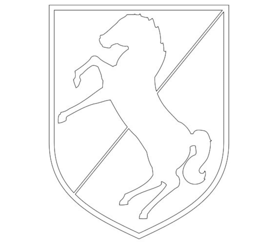 US Army 11th Armored Cavalry Regiment Patch Vector Files Dxf | Etsy