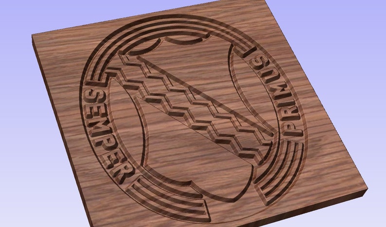 US Army Unit Crest 1st Infantry Regiment Vector Files Dxf Eps - Etsy