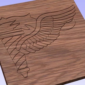 US Army Pathfinder Badge Vector Files, Dxf Eps Svg Ai Crv - Etsy