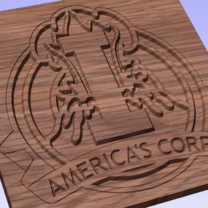 US Army I Corps Unit Crest Vector Files, Dxf Eps Svg Ai Crv - Etsy