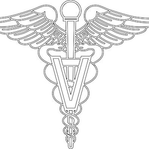 US Army Veterinary Corps Branch Insignia Vector Files, Dxf Eps Svg Ai ...