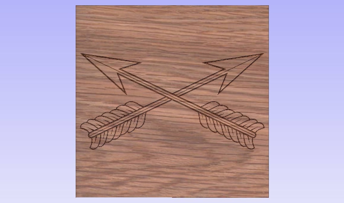 US Army Special Forces Branch Insignia Vector Files Dxf Eps - Etsy