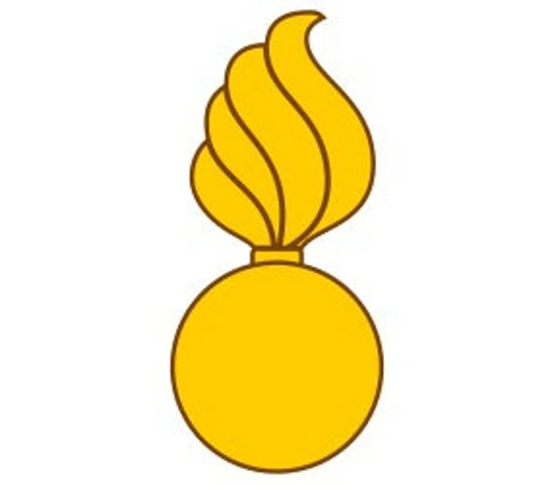 US Army Ordnance Branch Insignia Vector Files, Dxf Eps Svg Ai Crv - Etsy