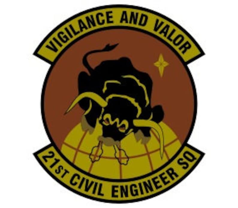 US Air Force 21st Civil Engineer Squadron Patch Vector Files - Etsy