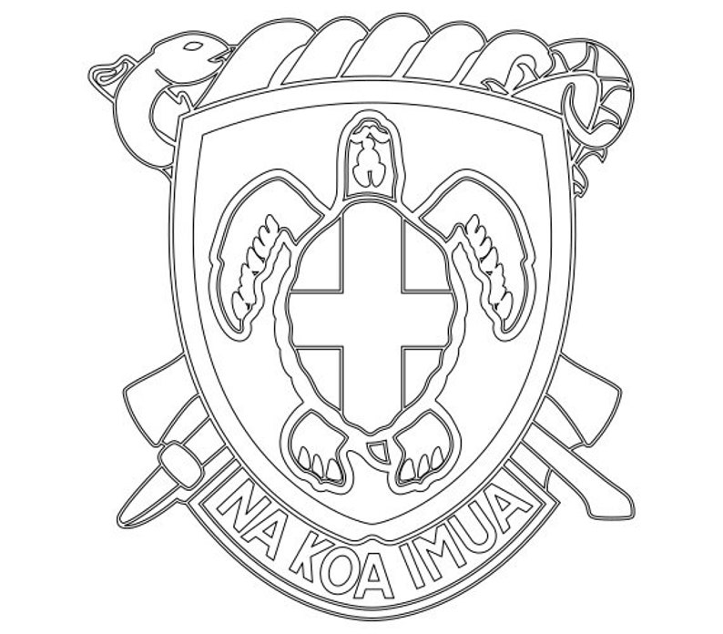 US Army Regional Health Command Pacific Unit Crest Vector - Etsy