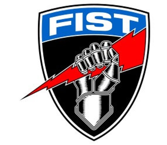 FIST Patch Vector Files Dxf Eps Svg Ai Crv - Etsy