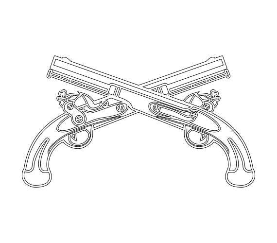 US Army Military Police Branch Insignia Vector Files, Dxf Eps Svg Ai ...