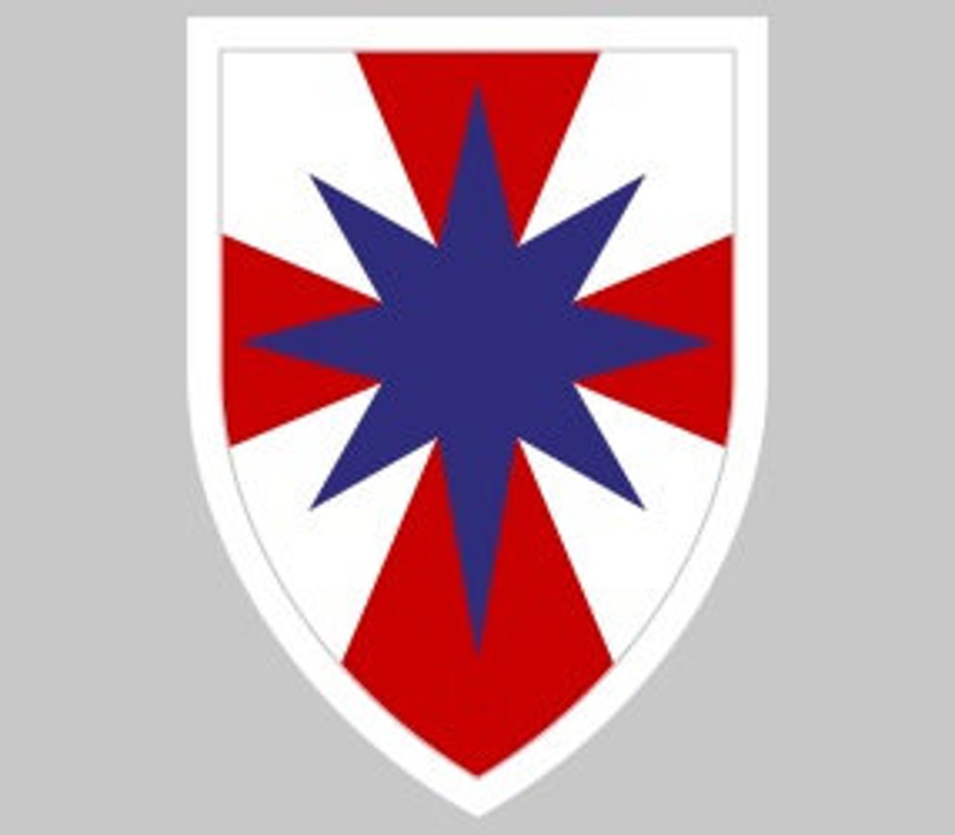 US Army 8th Theater Sustainment Command Patch Vector Files, Dxf Eps Svg ...