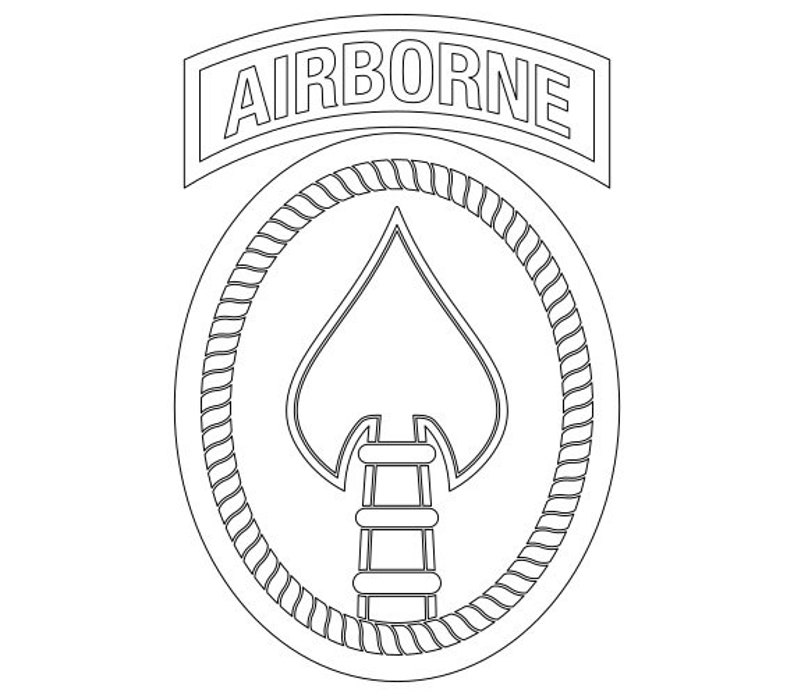 US Special Operations Command Patch Vector Files Dxf Eps Svg - Etsy