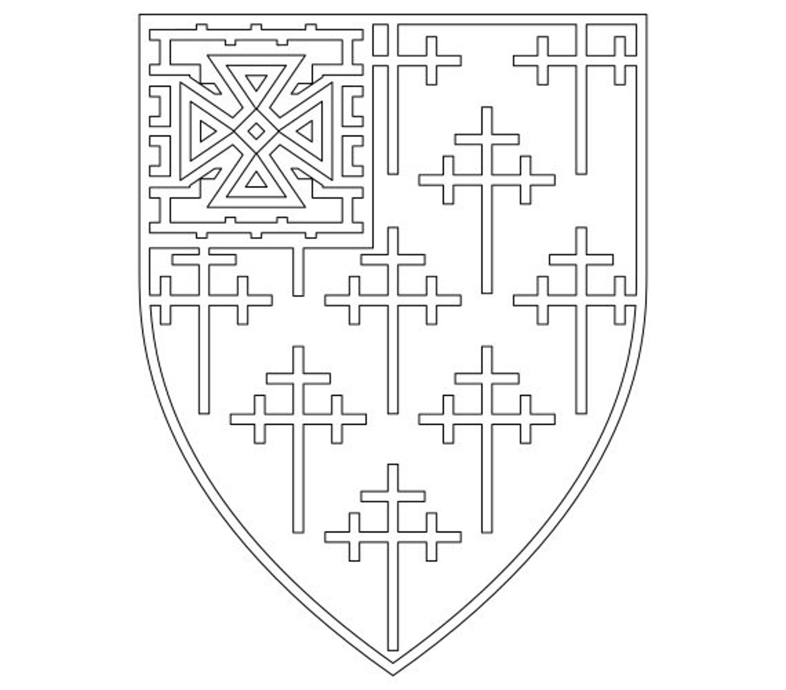 US Army 34th Infantry Regiment Unit Crest Vector Files dxf | Etsy