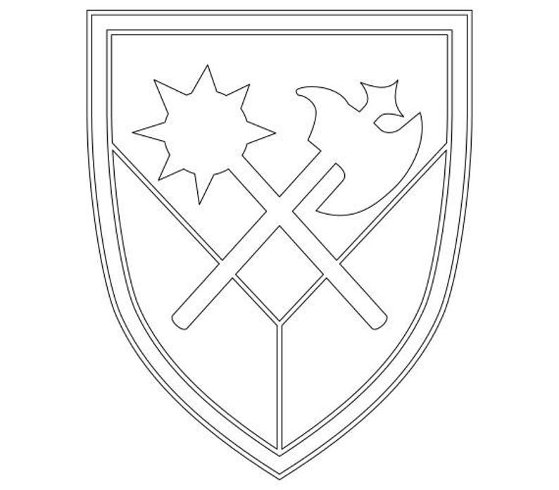 US Army 194th Armored Brigade Patch Vector Files Dxf Eps Svg | Etsy