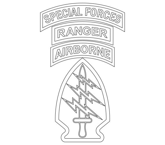 Army Rangers Airborne Logo