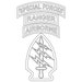 US Army Special Forces Patch With SF and Ranger Tabs Vector Files, Dxf ...