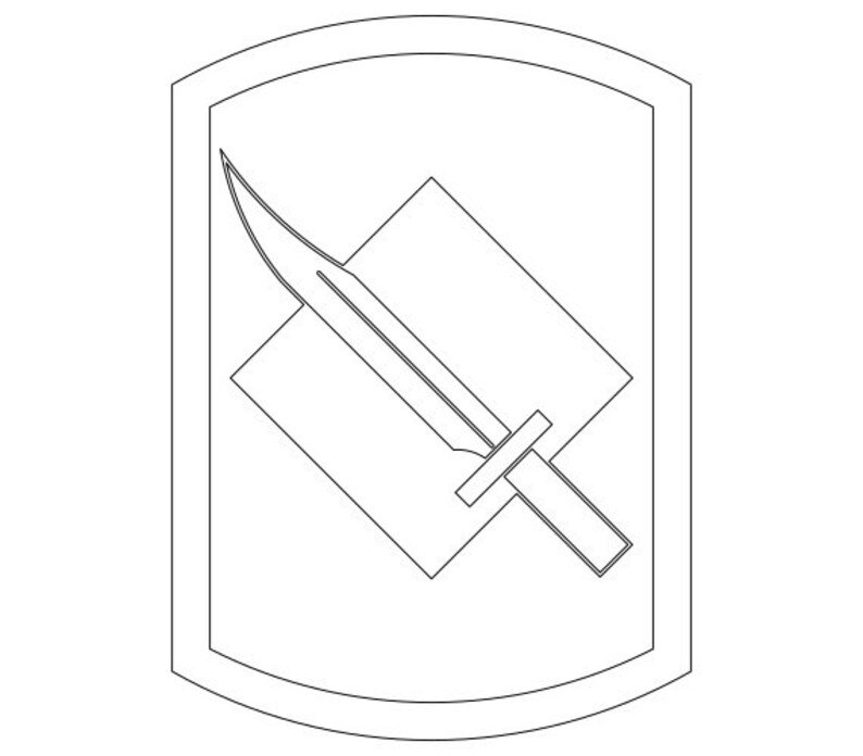 US Army 39th Infantry Brigade Combat Team Patch Vector Files - Etsy