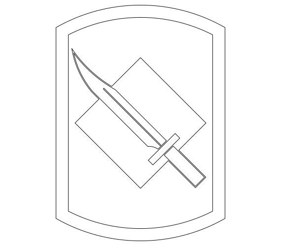 US Army 39th Infantry Brigade Combat Team Patch Vector Files, Dxf Eps ...