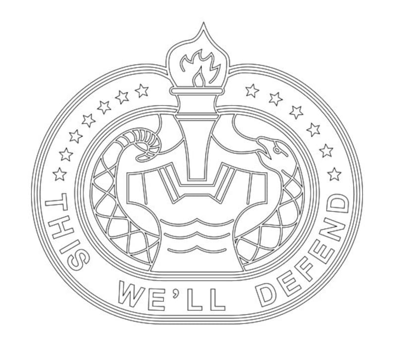 US Army Drill Sergeant Identification Badge Vector Files Dxf - Etsy