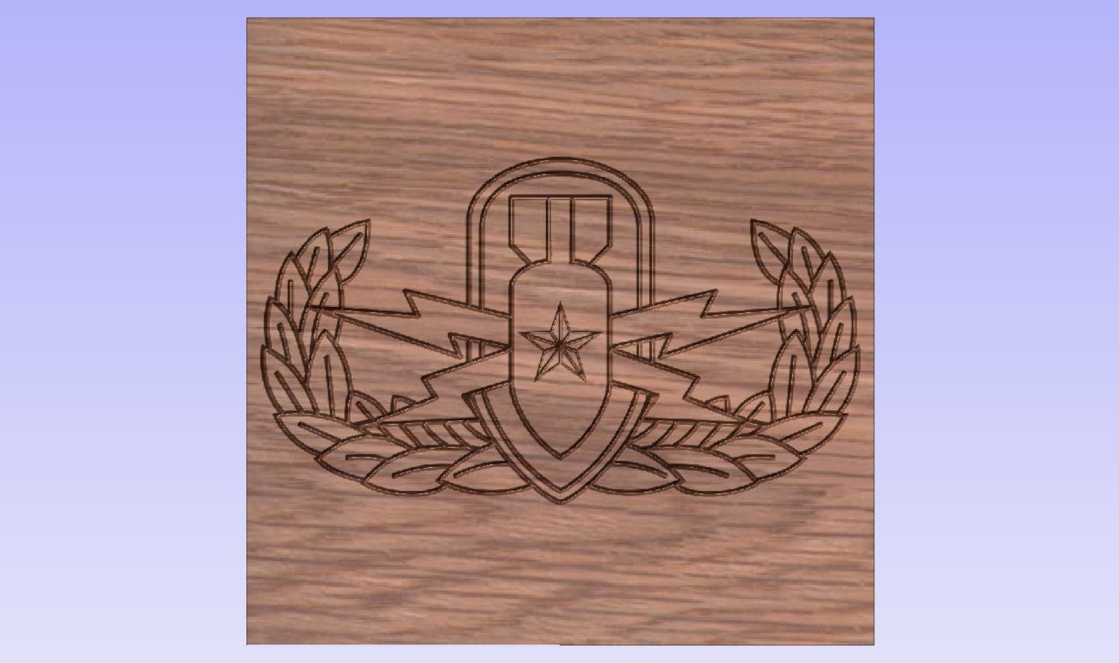 US Army Senior Explosive Ordnance Disposal Badge Vector Files - Etsy