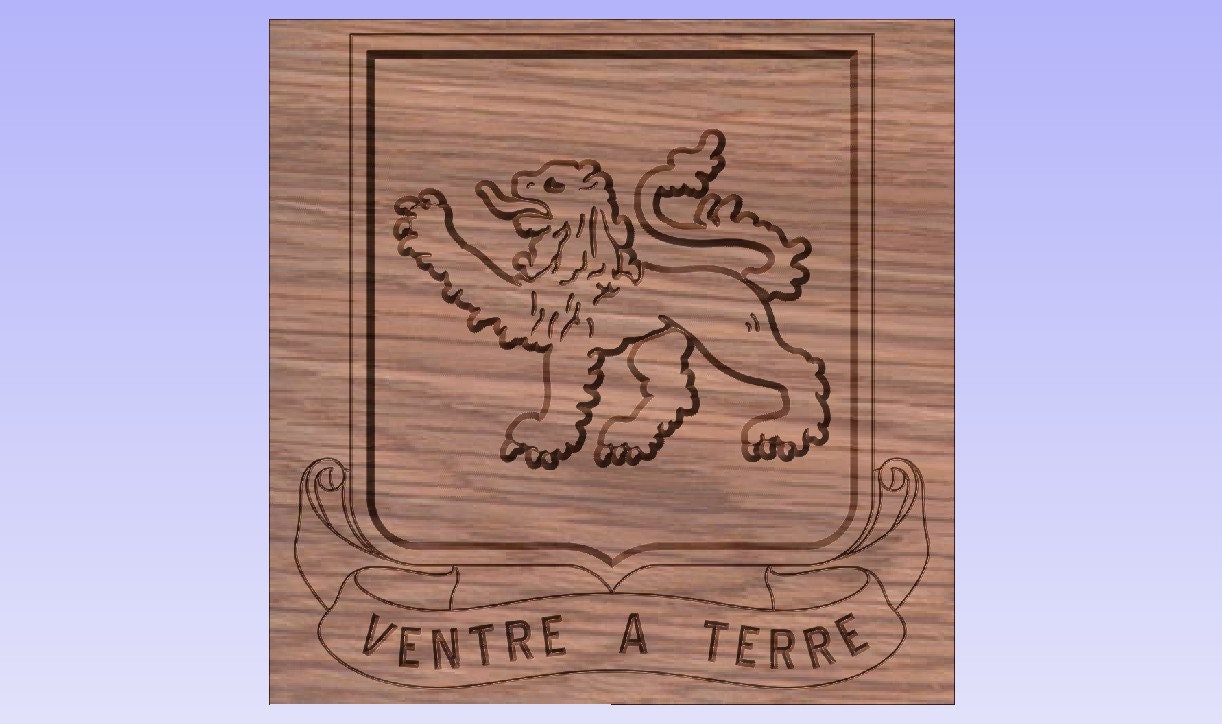 US Army 68th Armor Regiment Unit Crest Vector Files Dxf Eps - Etsy