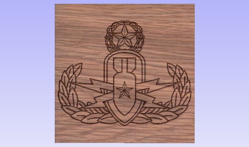 US Army Master Explosive Ordnance Disposal Badge Vector Files - Etsy