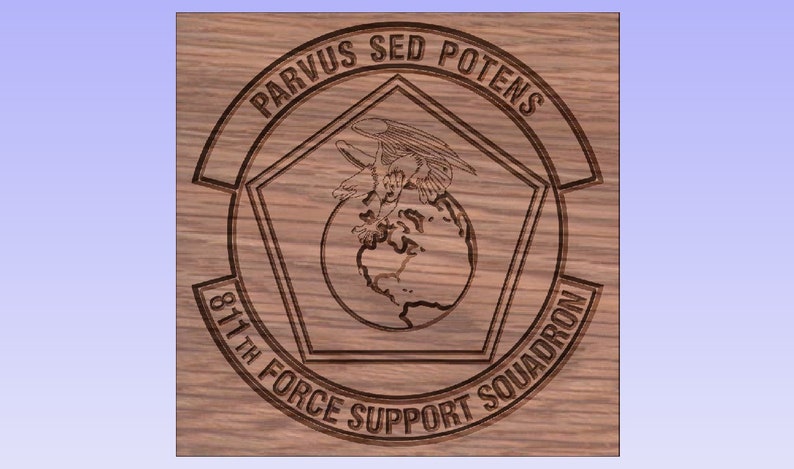 US Air Force 811th Force Support Squadron Patch Vector Files | Etsy