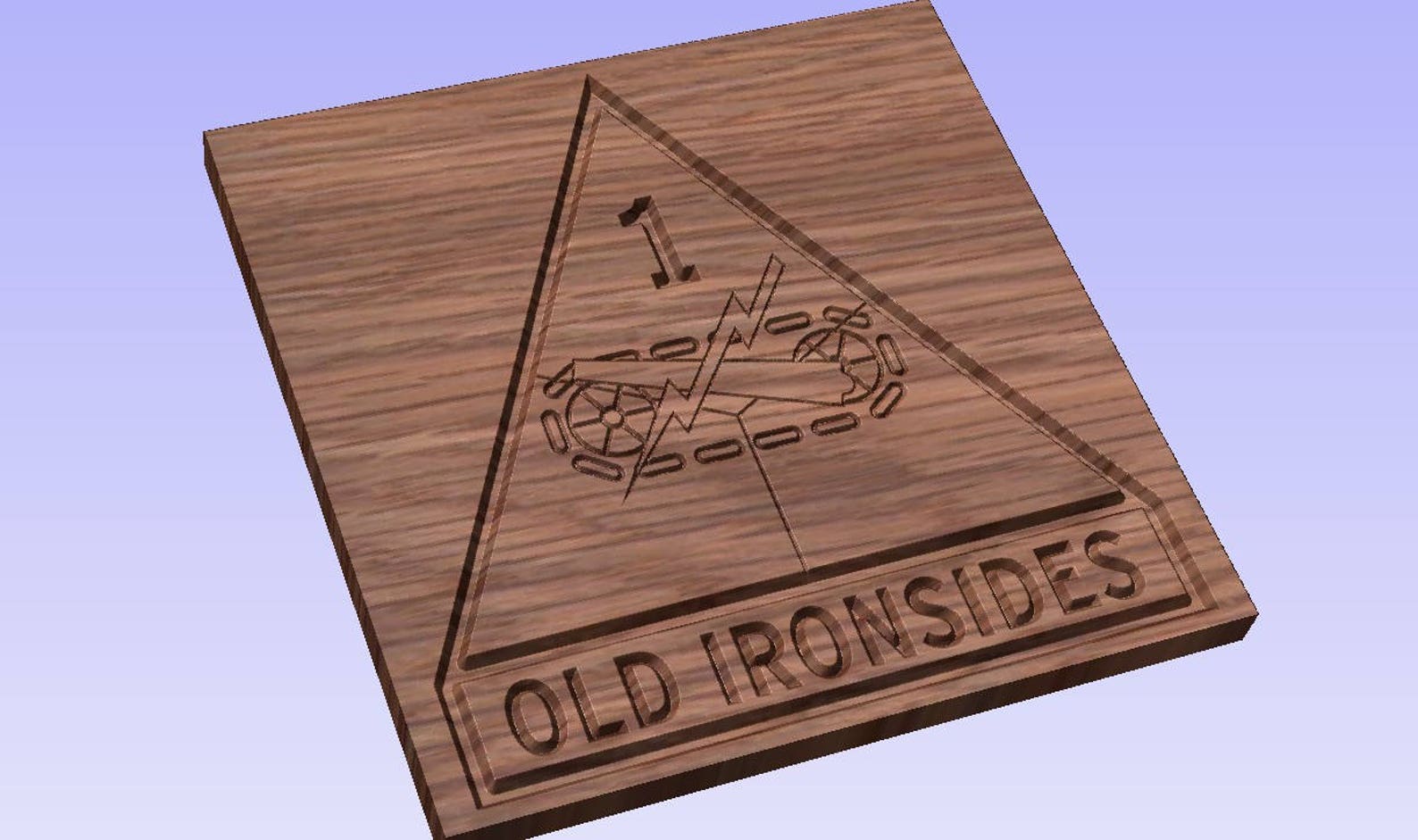 US Army 1st Armored Division Patch Vector Files, Dxf Eps Svg Ai Crv - Etsy