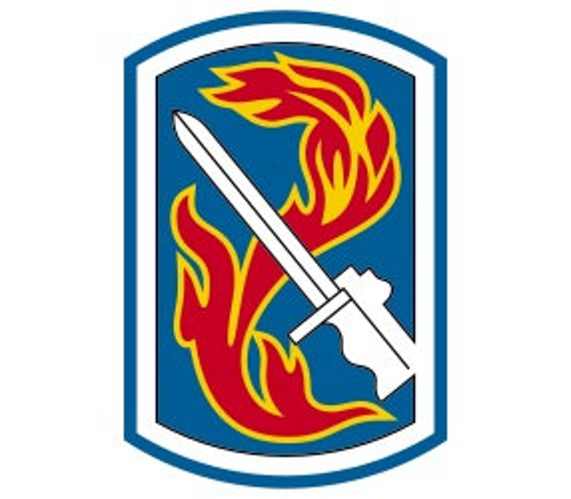 US Army 198th Infantry Brigade Patch Vector Files, Dxf Eps Svg Ai Crv ...