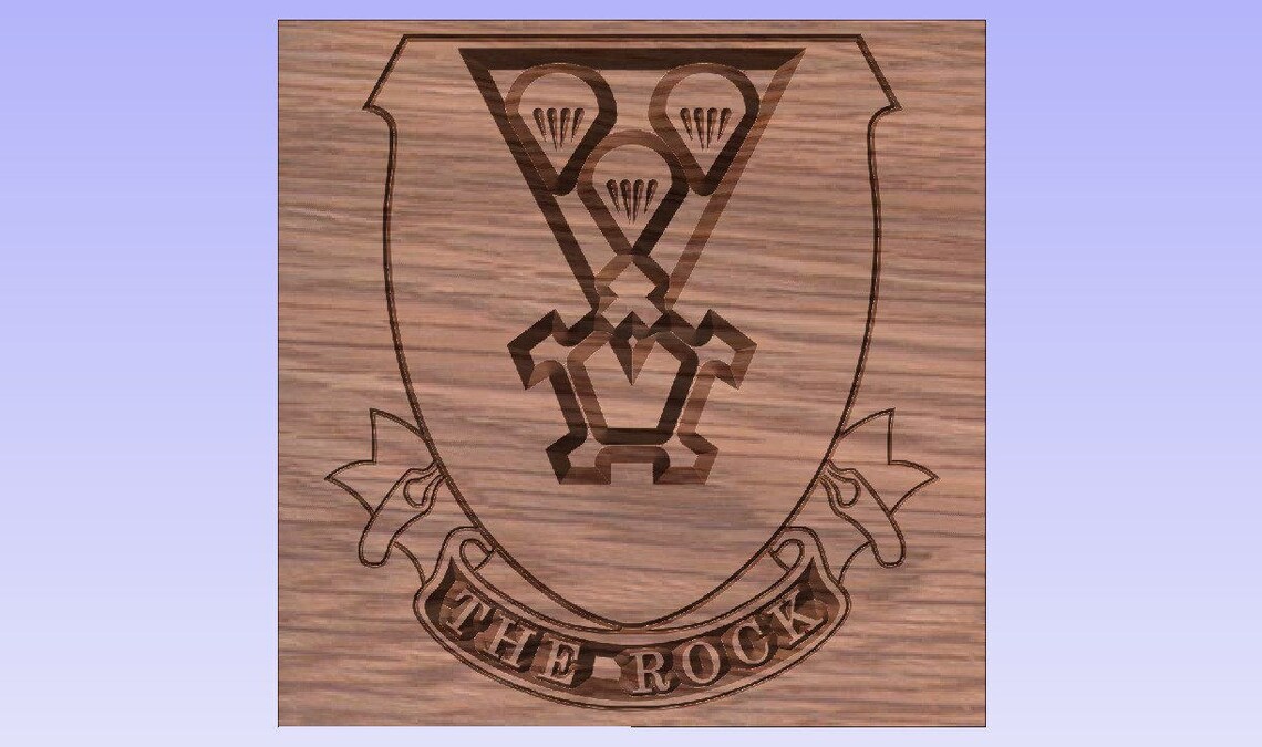 US Army 503rd Infantry Regiment Unit Crest Vector Files Dxf | Etsy