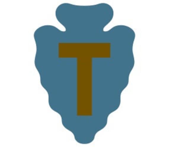 US Army 36th Infantry Division Patch Vector Files Dxf Eps Svg - Etsy