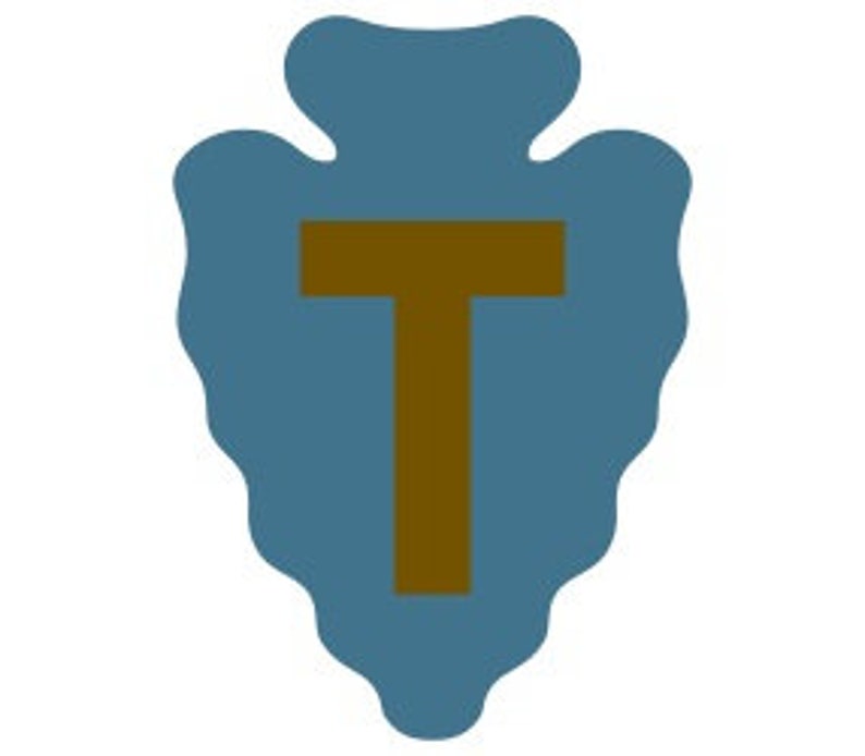 US Army 36th Infantry Division Patch Vector Files Dxf Eps Svg - Etsy