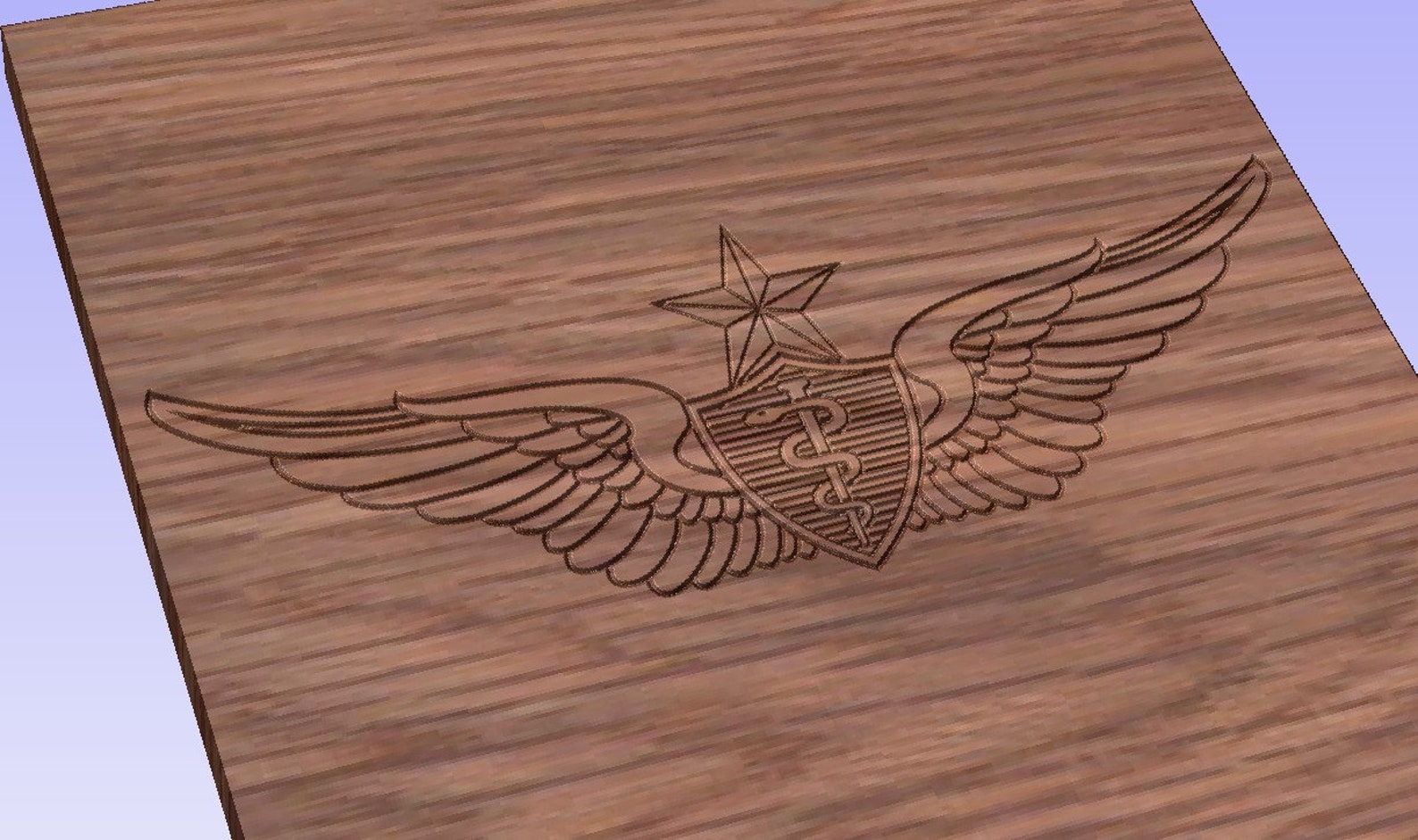 US Army Senior Flight Surgeon Badge Vector Files Dxf Eps Svg - Etsy