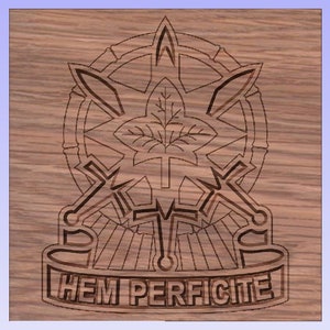 US Army 4th Infantry Division Sustainment Brigade Unit Crest Vector ...