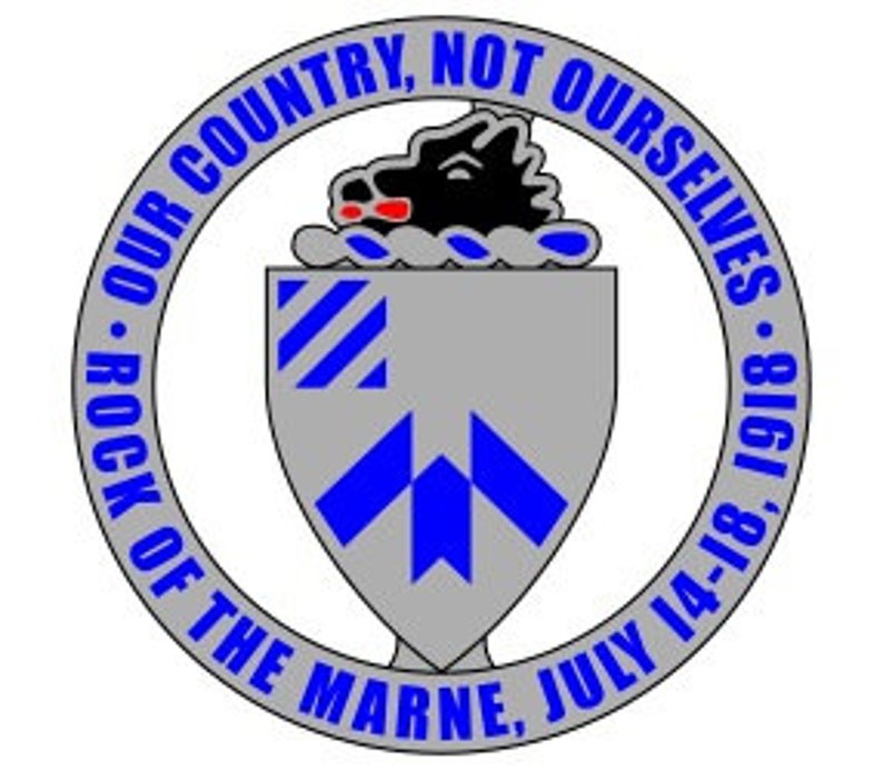 US Army 30th Infantry Regiment Unit Crest Vector Files Dxf - Etsy