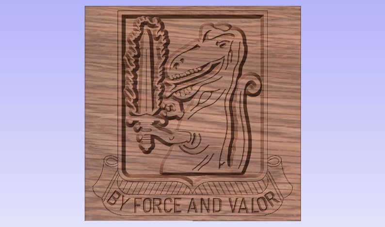 US Army 40th Cavalry Regiment Unit Crest Vector Files, Dxf Eps Svg Ai ...