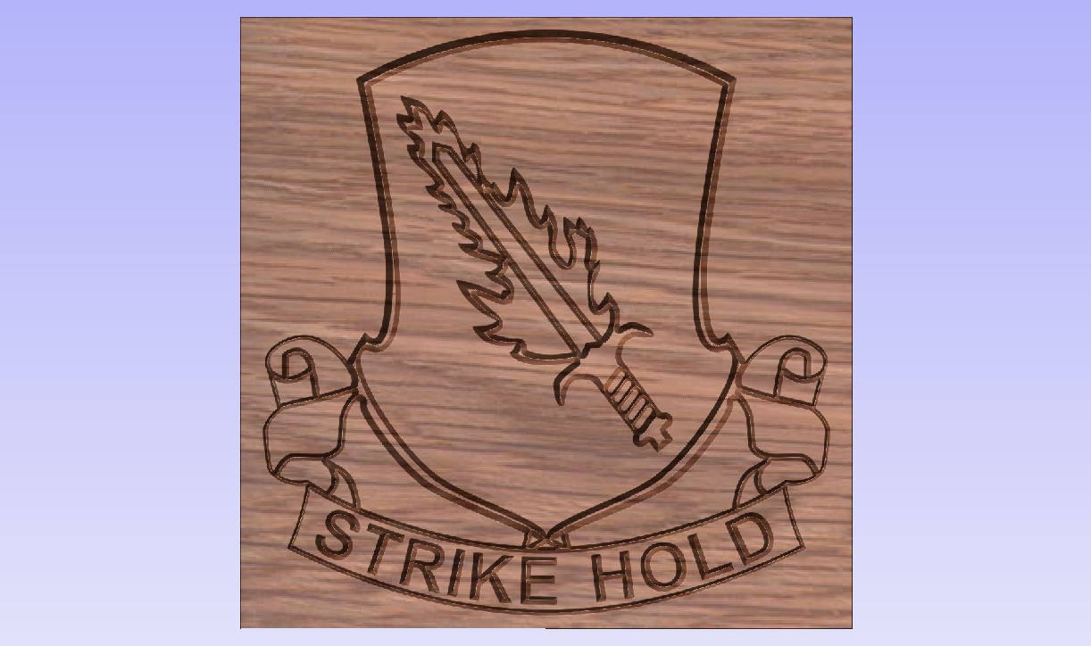 US Army 504th Infantry Regiment Unit Crest Vector Files Dxf - Etsy Canada