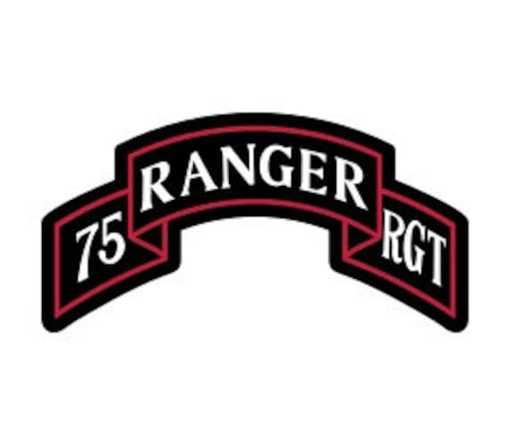 US Army 75th Ranger Regiment Patch Vector Files Dxf Eps Svg | Etsy