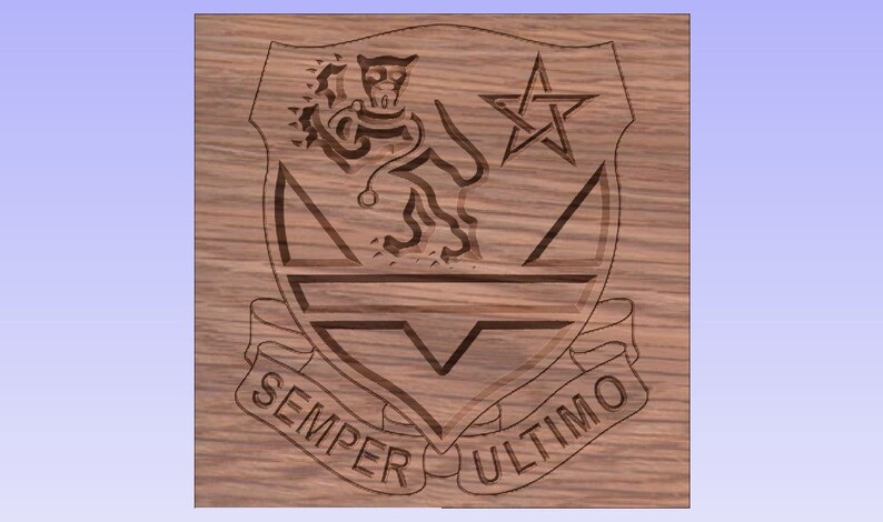 US Army 16th Engineer Battalion Unit Crest Vector Files Dxf | Etsy