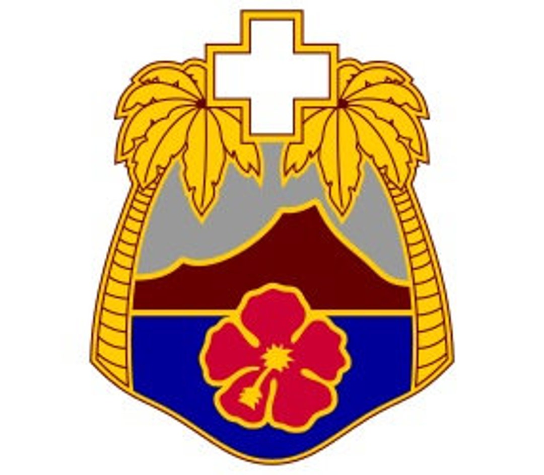 US Army Tripler Army Medical Center Unit Crest Vector Files, Dxf Eps ...