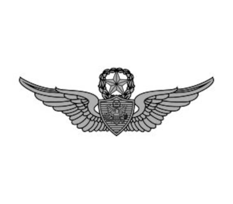 US Army Master Aviation Badge Vector Files, Dxf Eps Svg Ai Crv - Etsy