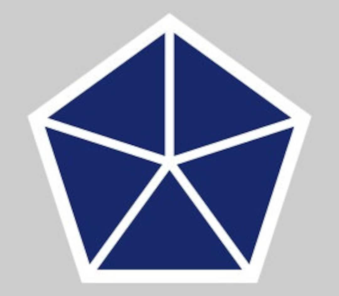 US Army V Corps Patch Vector Files, Dxf Eps Svg Ai Crv - Etsy