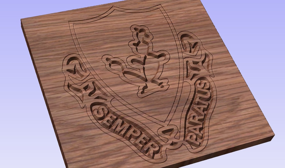 US Army 12th Cavalry Regiment Unit Crest Vector Files Dxf Eps - Etsy