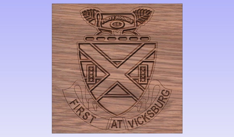 US Army 13th Infantry Regiment Unit Crest Vector Files Dxf - Etsy