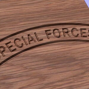 US Army Special Forces Tab Vector Files, Dxf Eps Svg Ai Crv - Etsy