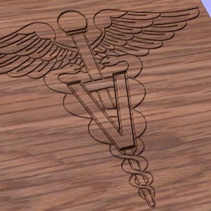 US Army Veterinary Corps Branch Insignia Vector Files, Dxf Eps Svg Ai ...