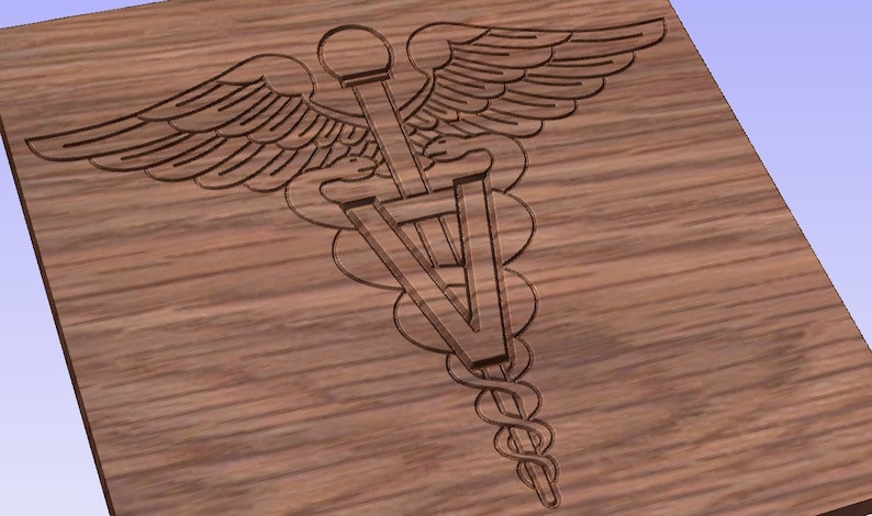 US Army Veterinary Corps Branch Insignia Vector Files Dxf Eps - Etsy